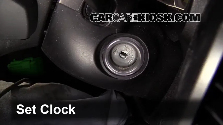 How To Set The Clock Change Time On A 2011 Subaru Impreza 2 5i